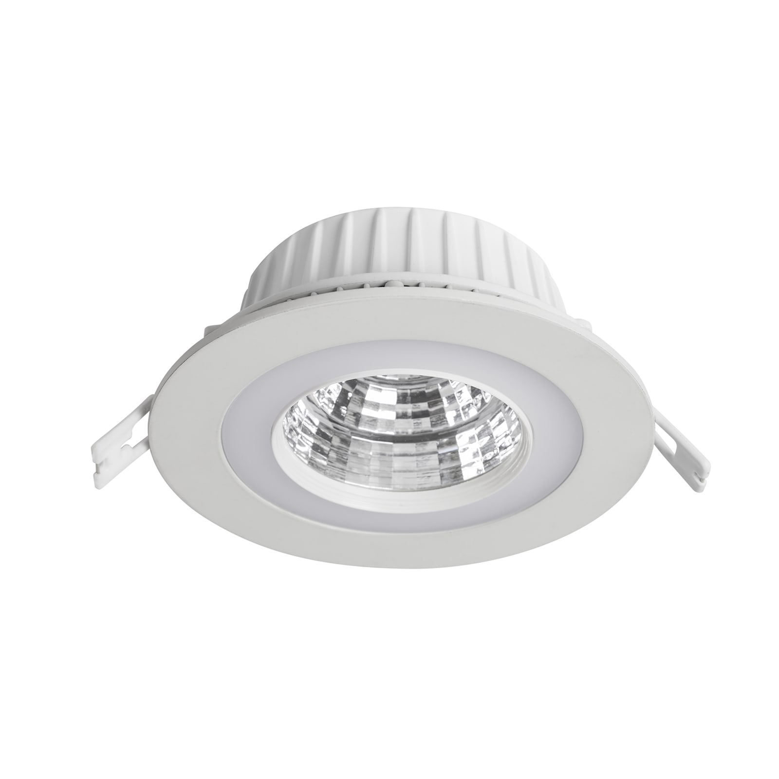 Foco Empotrable Led Con Doble Encendido 15w3w 4000k Redondo Blanco